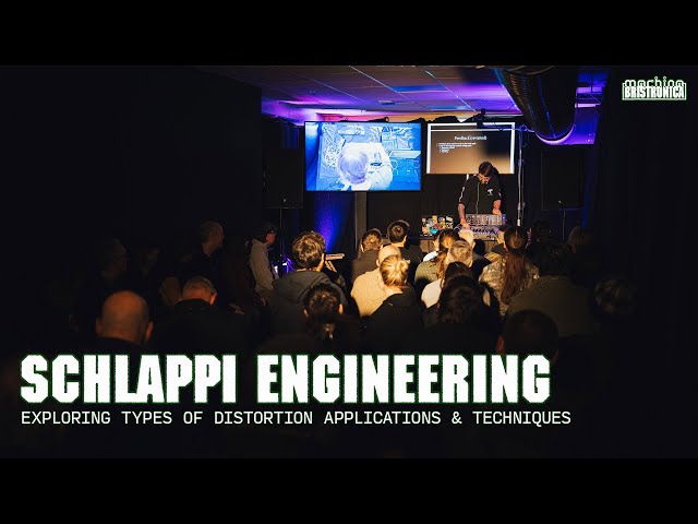Machina Bristronica 2024 Distortion talk now available on Youtube – schlappiengineering