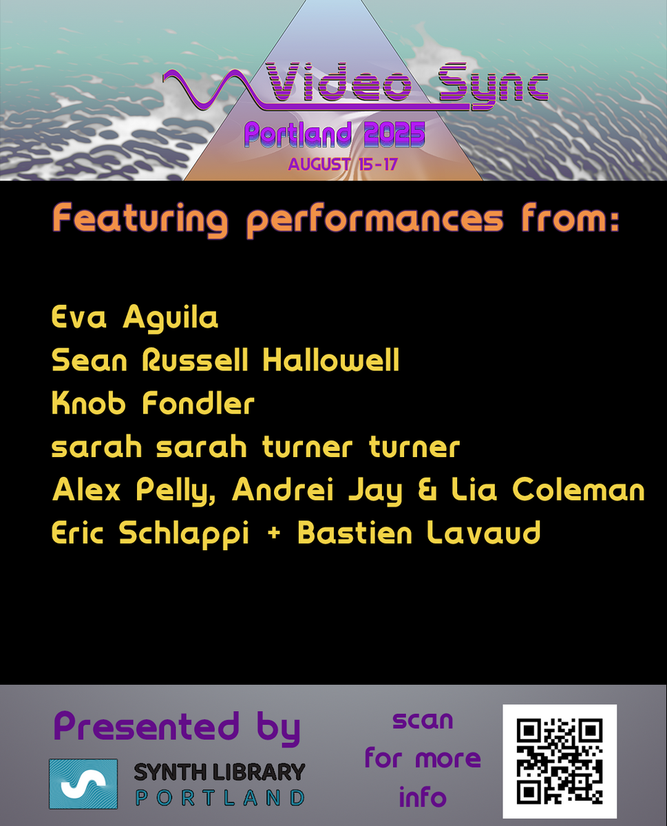 Synth Library Portland Video Sync – schlappiengineering